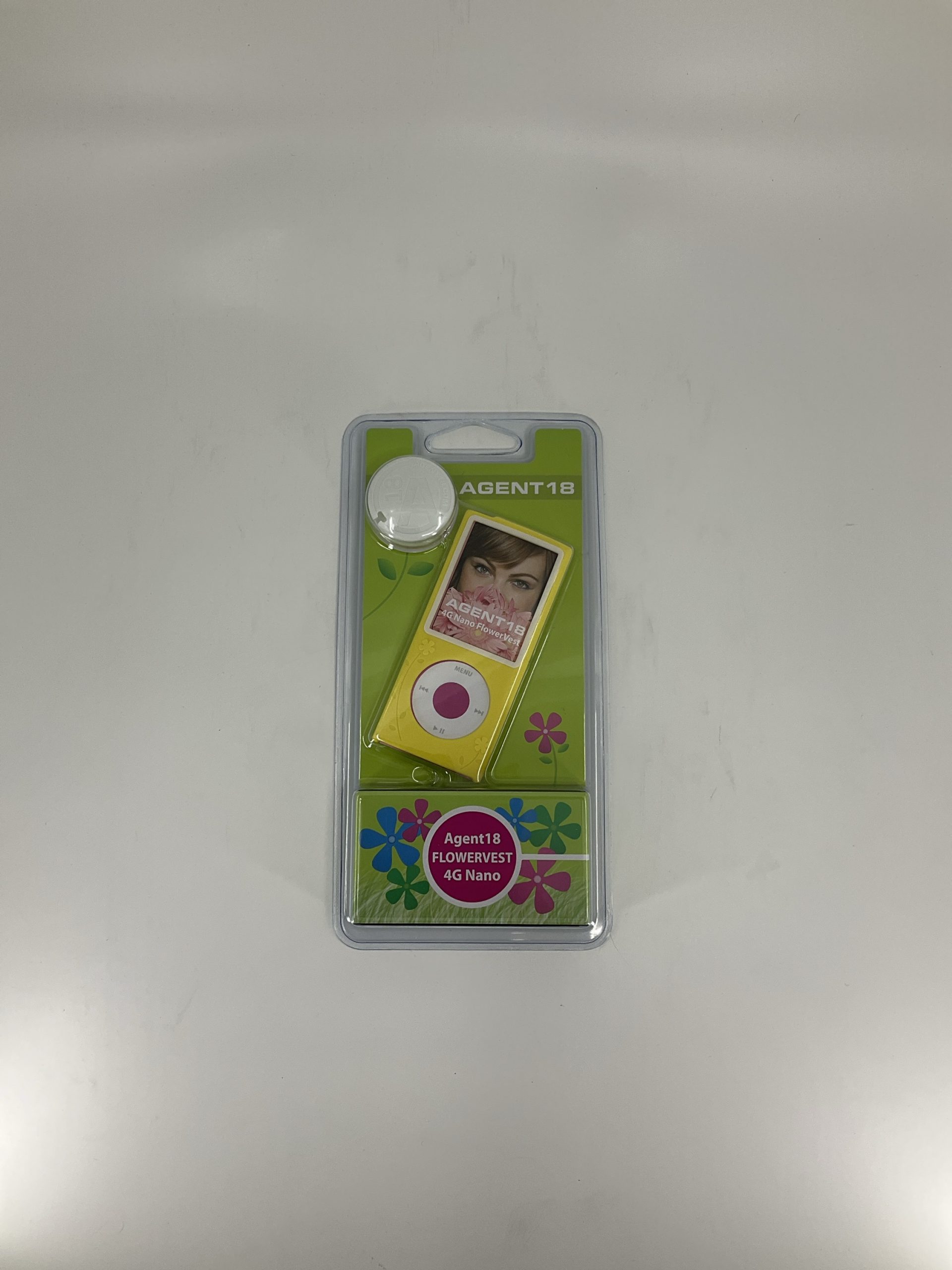 FlowerVest for iPod nano 4G, Yellow by Agent 18 | Mac-Ave