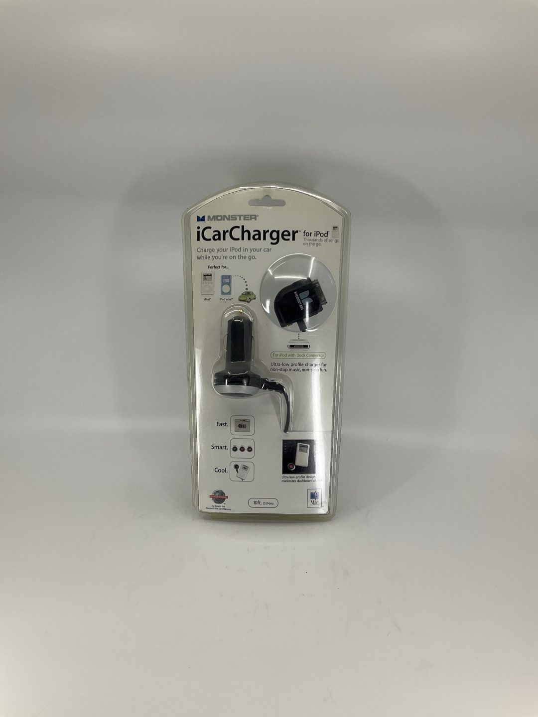 discoed MONSTER ICAR IPOD CHARGE W/ DOCK CONNECTION | Mac-Ave