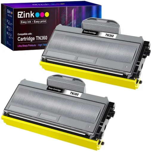 E-Z Ink Compatible Brother TN330 TN360 Compatible Toner Cartridge (2 ...