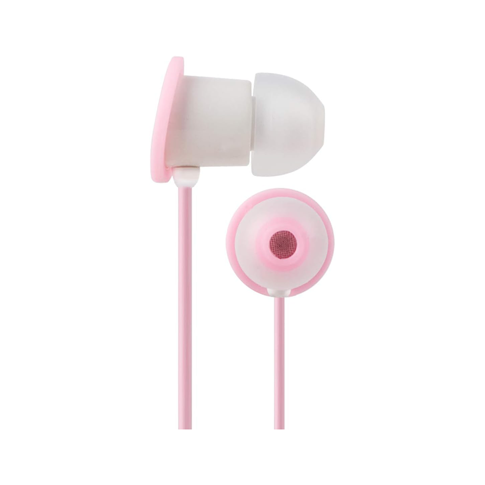 Moshi Moonrock Earbuds with Mic and Carrying Case - Pink | Mac-Ave